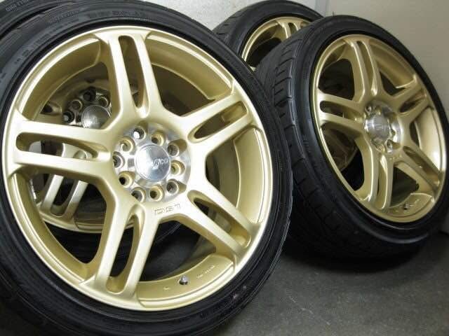 Sparco D Spec DS1 wheels rims JDM 5x100 5x114.3 Subaru WRX Toyota ...